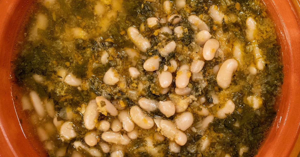 Slow-Cooked Borlotti Beans Recipe