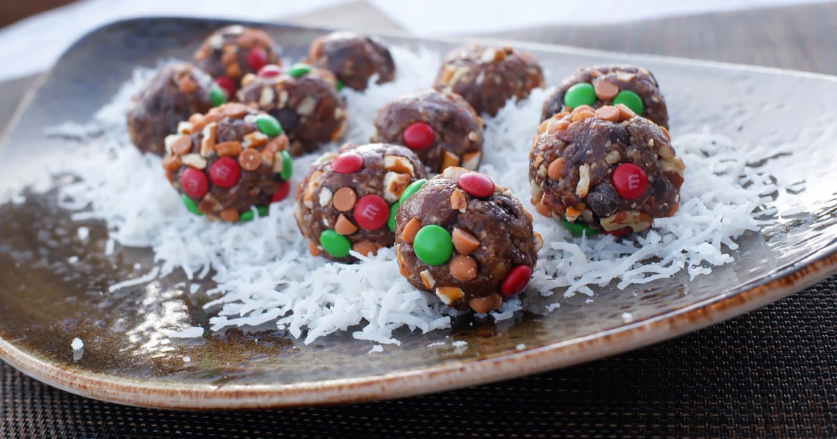No-Bake Moose Track Bites Recipe