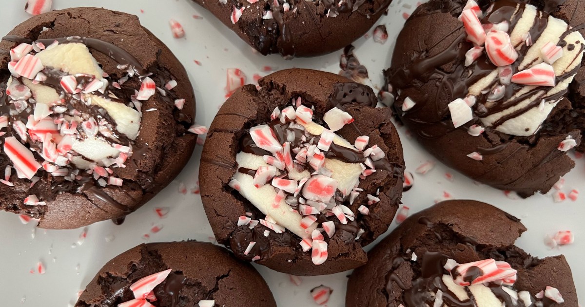 Peppermint-Hot Cocoa Cookies Recipe