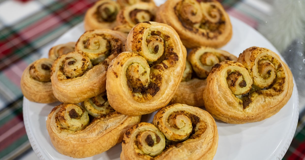 Pesto Palmiers Recipe