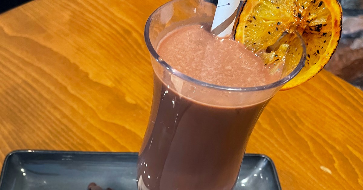 Iced Hot Chocolate Soda Recipe