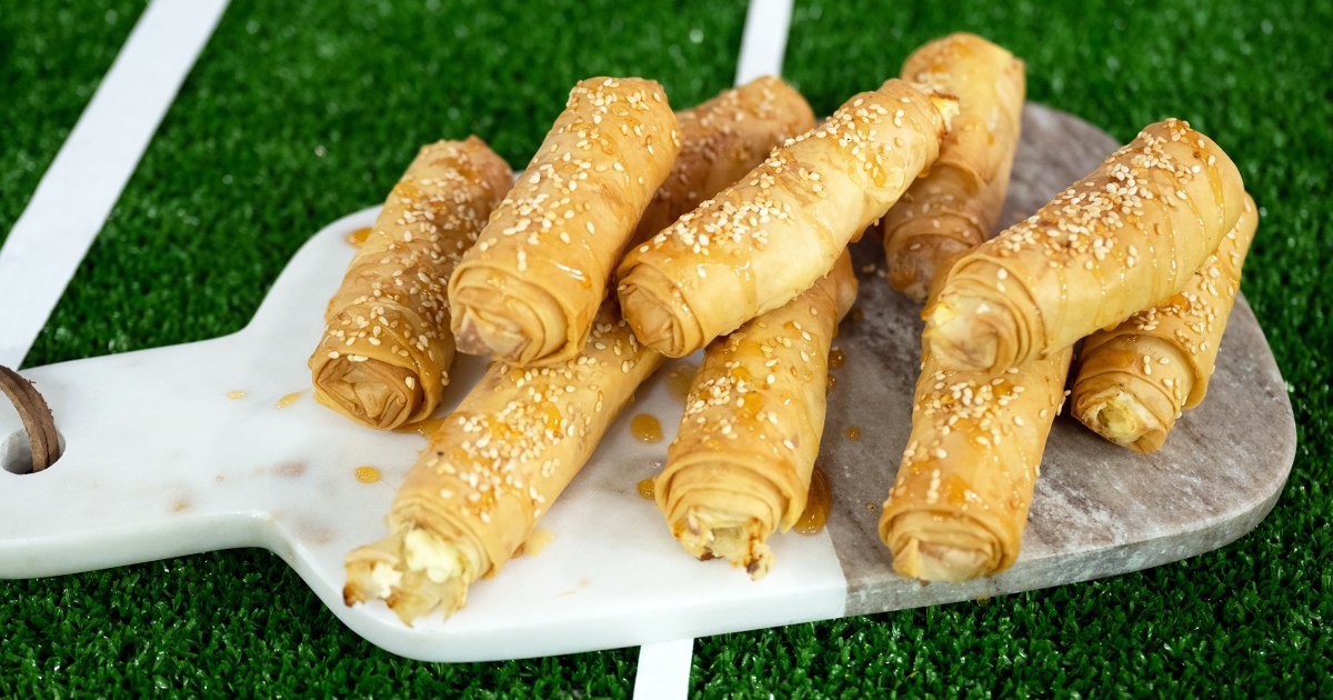 Crispy Feta Rolls Recipe