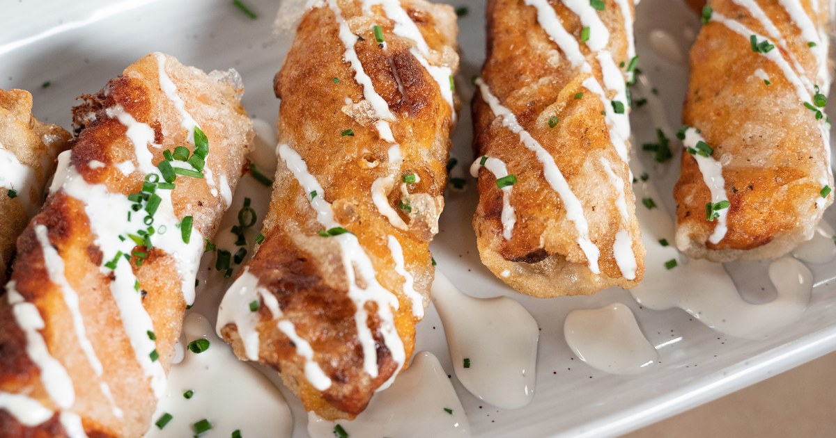 Buffalo Chicken Spring Rolls Recipe