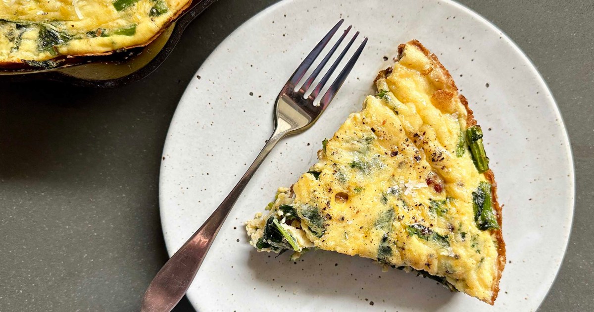 Sausage and Broccoli Rabe Frittata Recipe