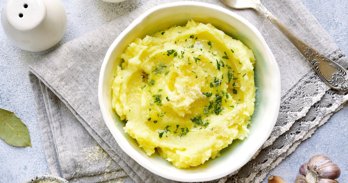 Melba Wilson's Roasted Garlic Mashed Potatoes Recipe