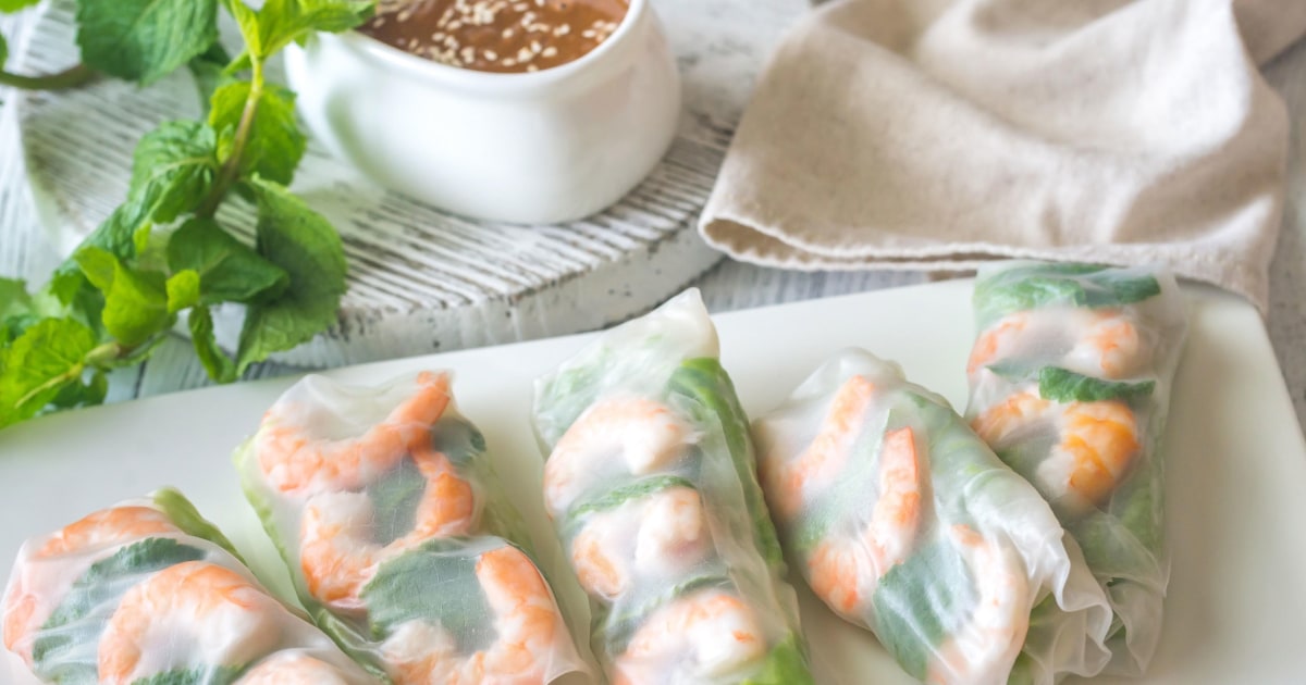 Vietnamese Shrimp Spring Rolls Recipe