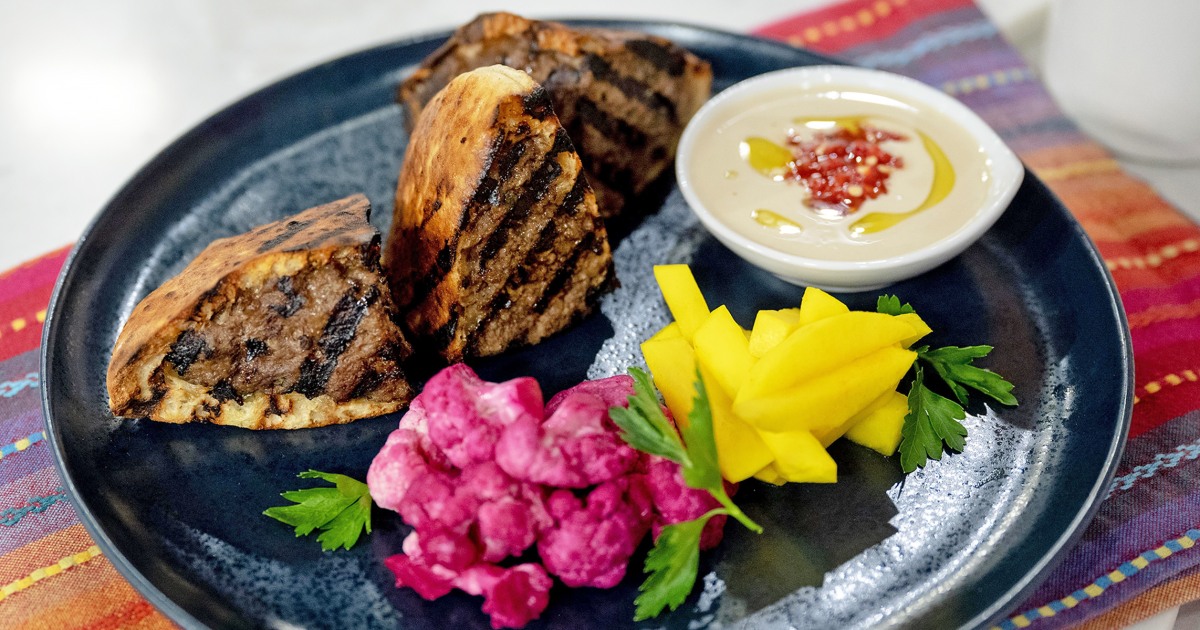 Arayes with Pickled Vegetables Recipe