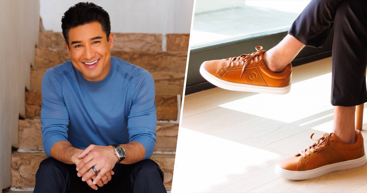 Exlusive: Mario Lopez is launching a sneaker collection