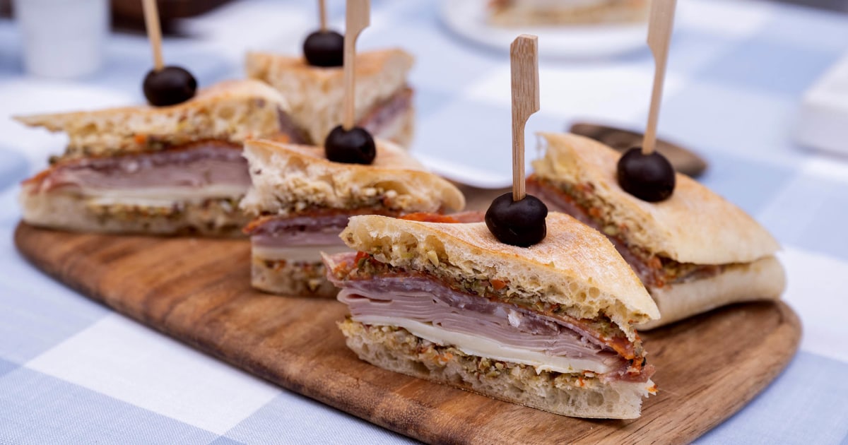 Mini Muffaletta Sandwich Bites Recipe