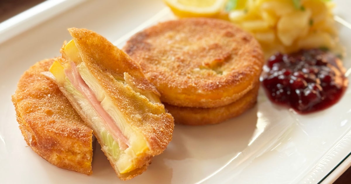 Summer Squash Cordon Bleu Recipe