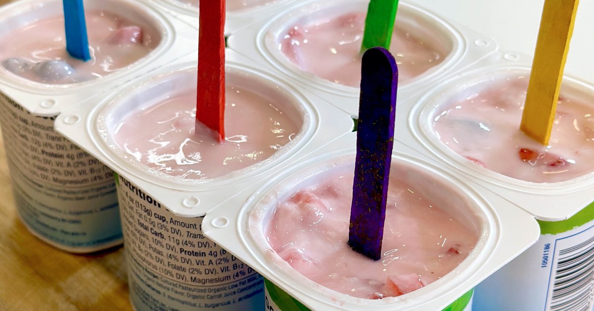 Frozen Yogurt Pops Recipe