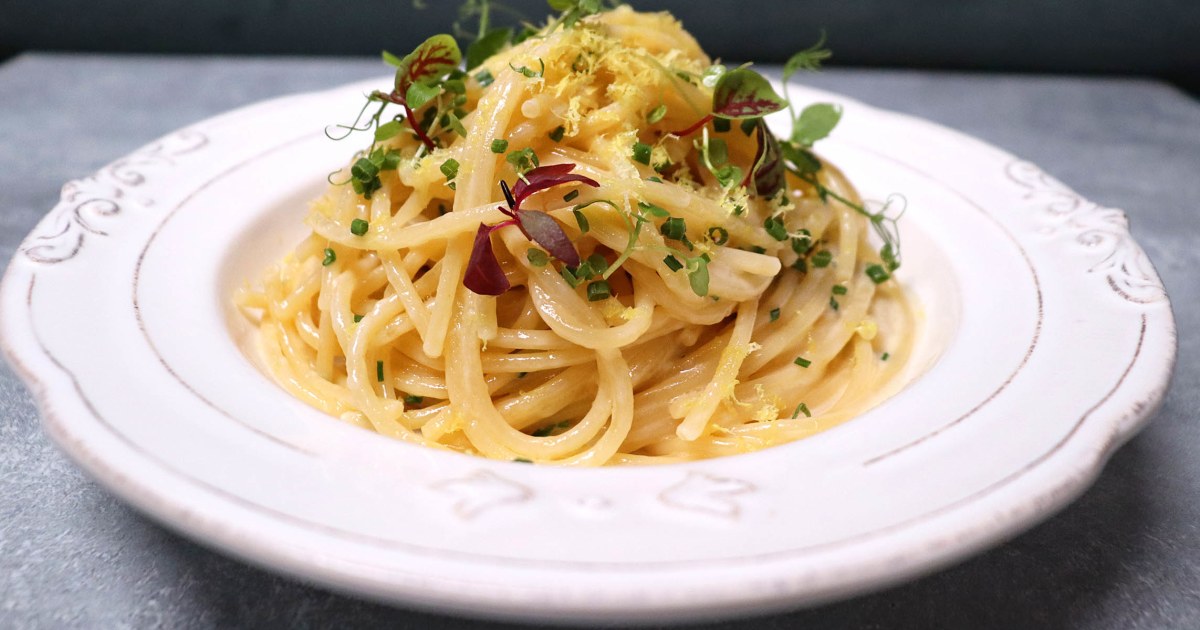 Pasta al Limone (Lemon Pasta) Recipe