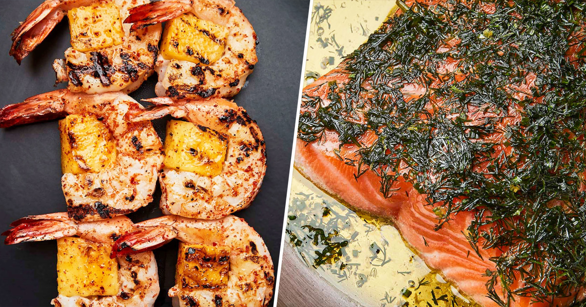 Eric Ripert Shares Simple Salmon and Shrimp Recipes
