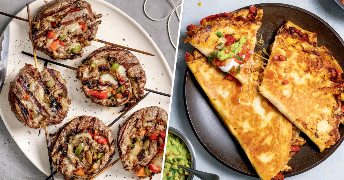 Andrew Rea (aka Babish) Makes Cheesesteak Pinwheels and Chicken Quesadillas