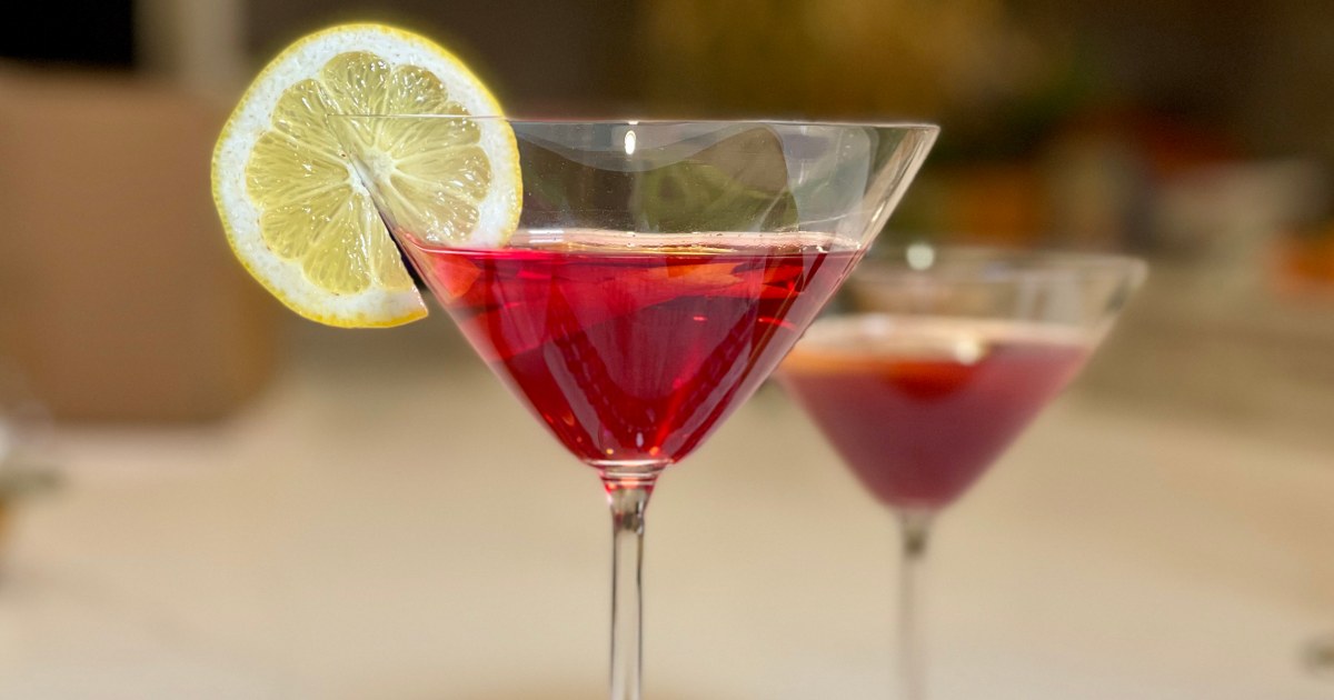 Cranberry-Lemon Martini Recipe