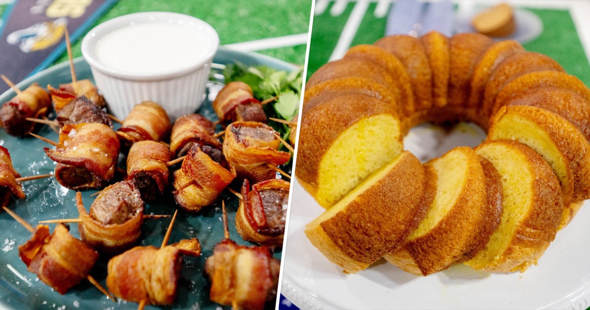 Elizabeth Heiskell Makes Steak and Cake for Game Day