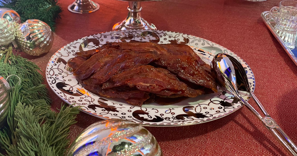 Martha Stewart's Candied Bacon Recipe