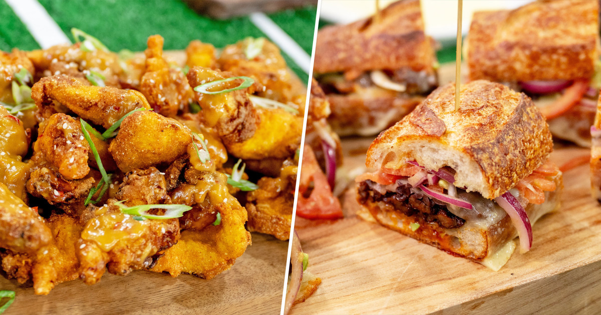 Adam Richman Makes Tangy Tenders and Chorizo Sandwiches for Game Day