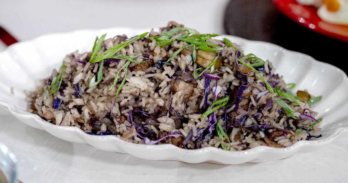 Bacon and Red Cabbage Fried Rice Recipe