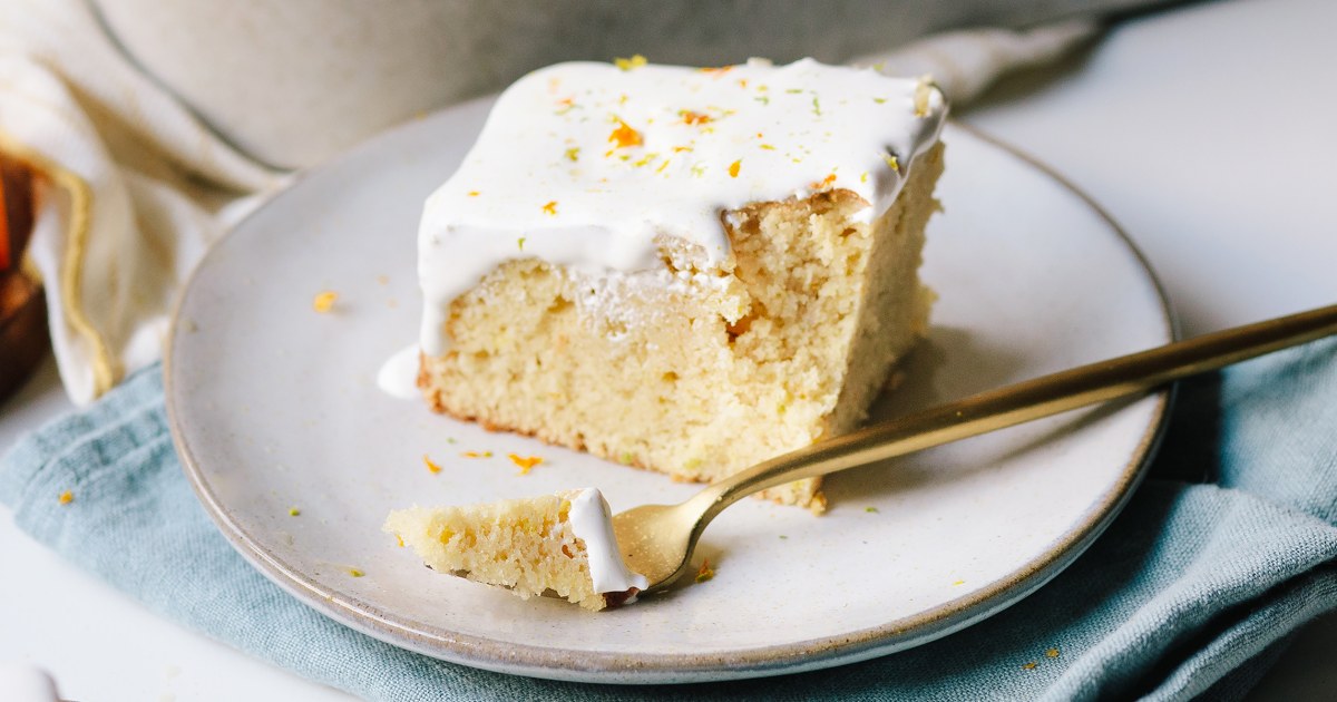 Citrus Poke Cake