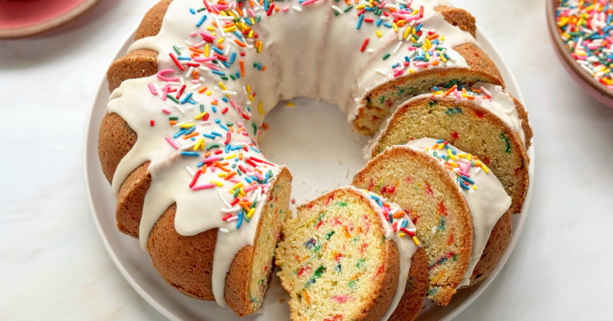 Funfetti Pound Cake Recipe