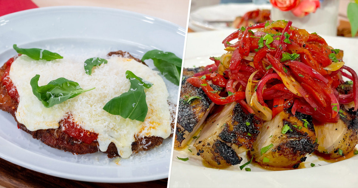 Mario Carbone Shares Recipes for Chicken Parm and Pork Chops With Peppers
