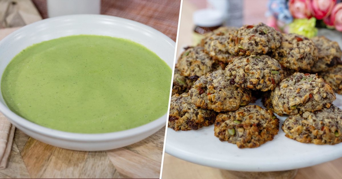 Nutrient-Rich Cookies and Summer Soup