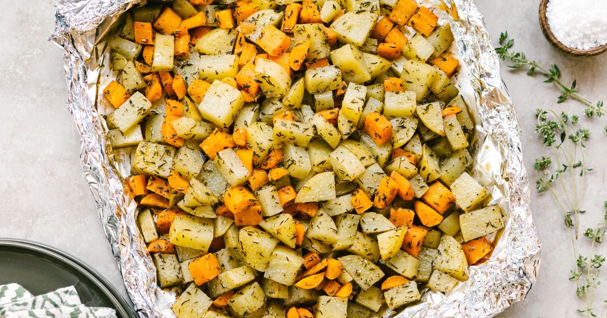 Roasted Root Vegetable Packets Recipes