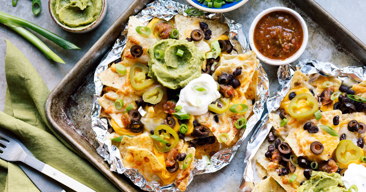 Foil Packet Nachos Recipe