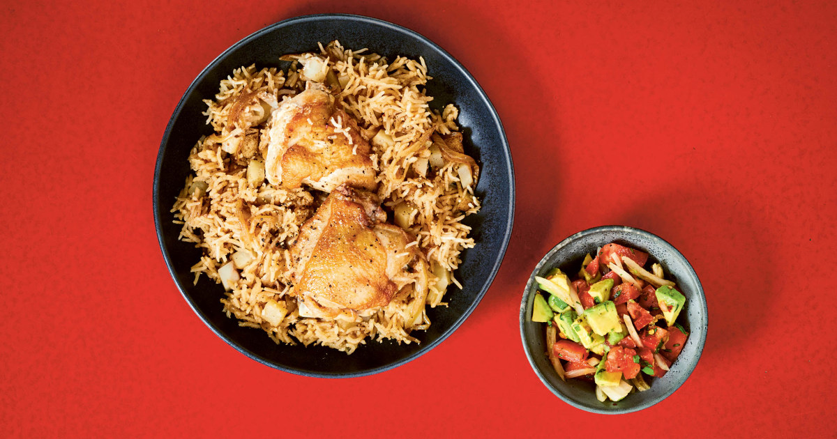 Kenyan Chicken Pilau