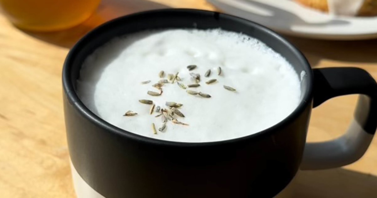 Honey-Lavender Latte