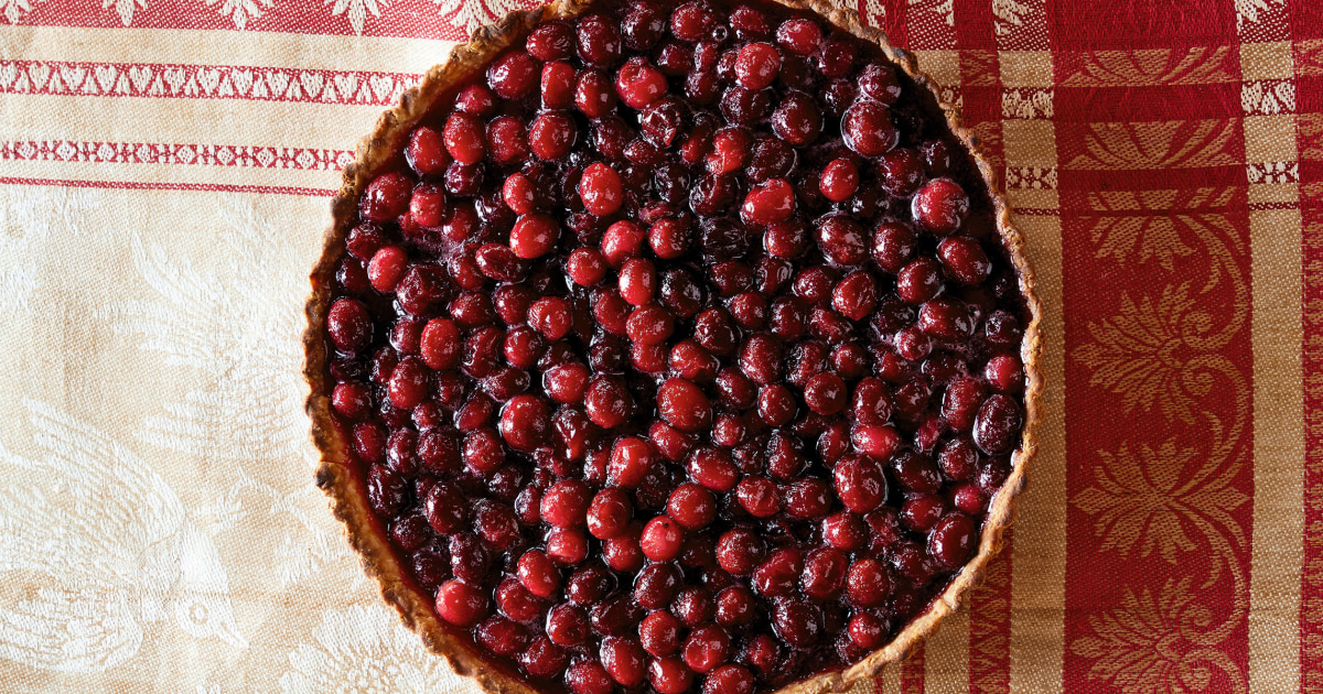Martha Stewart's Cranberry Tart