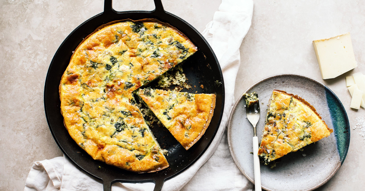 Sausage and Broccoli Rabe Frittata Recipe