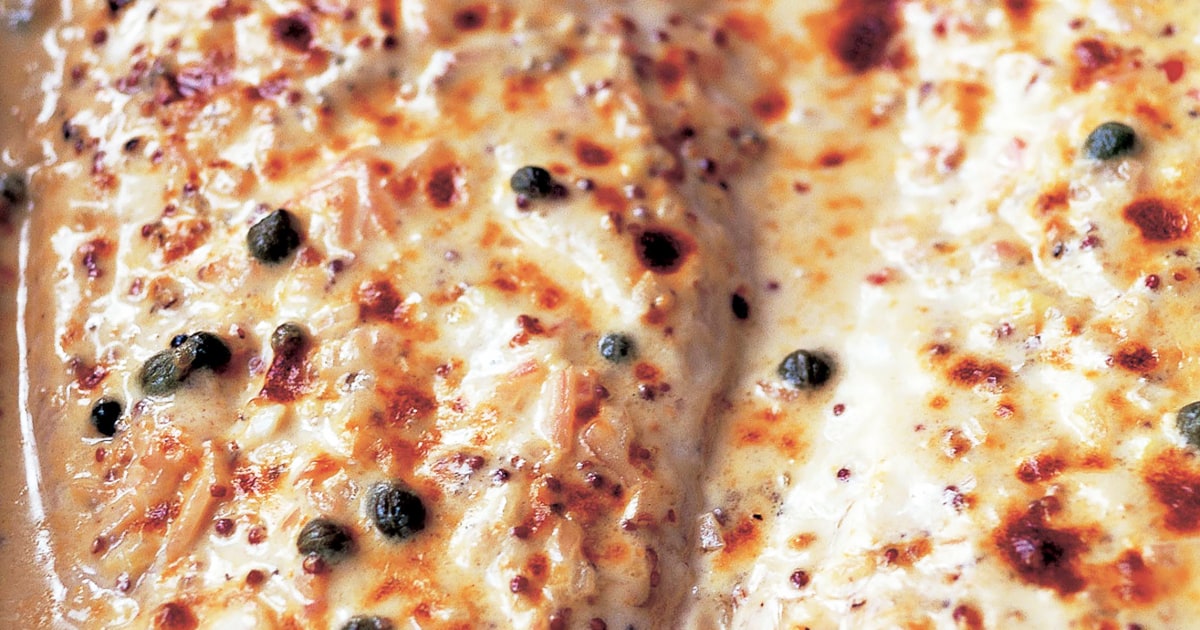 Ina Garten's Mustard-Roasted Fish