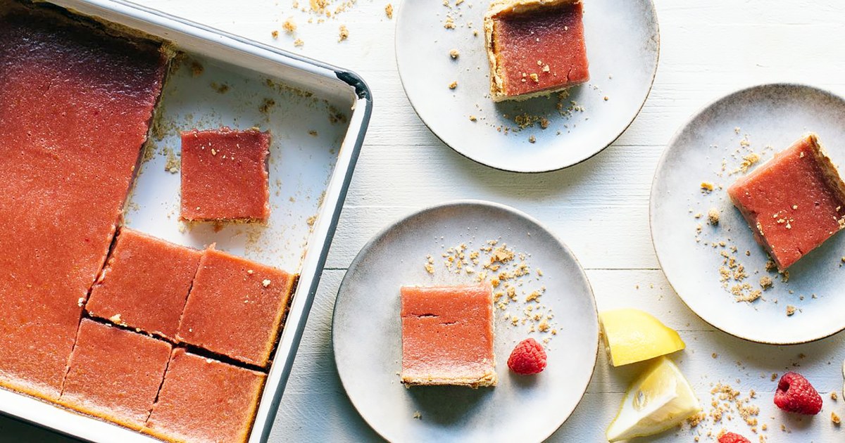Pink Lemonade Bars Recipe