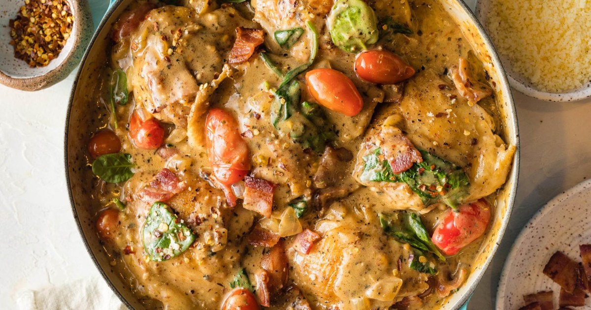 Garlic Chicken Thighs
