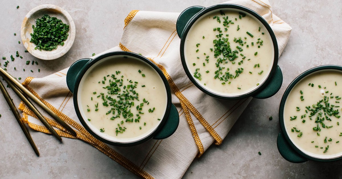 how to make leek onion and potato soup