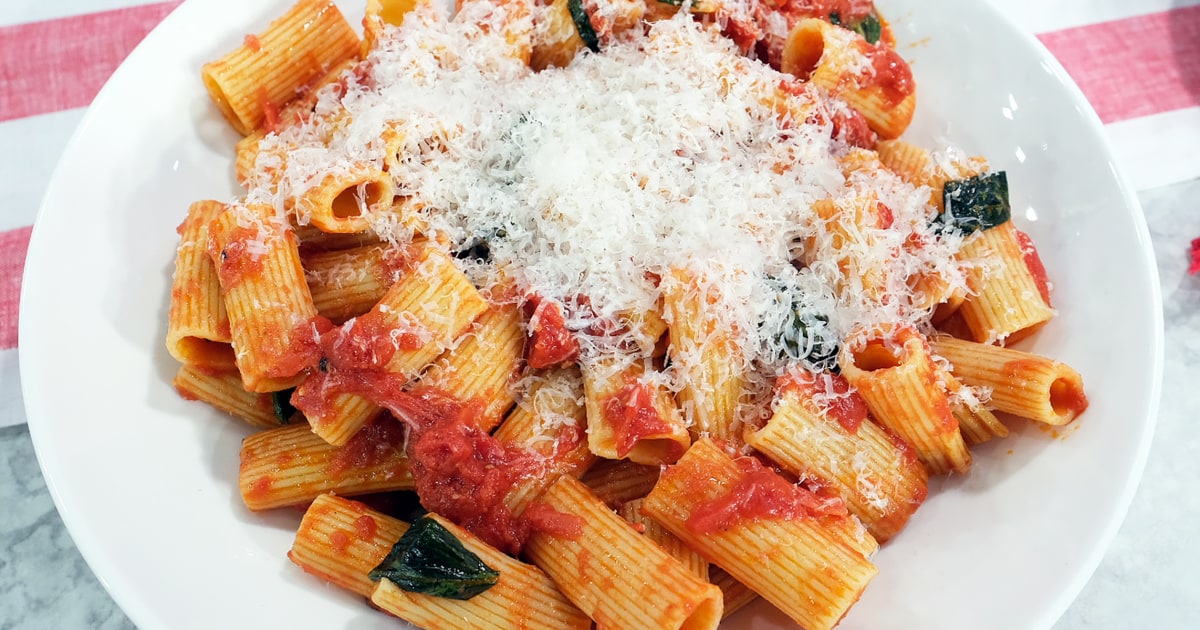 Rigatoni Marinara
