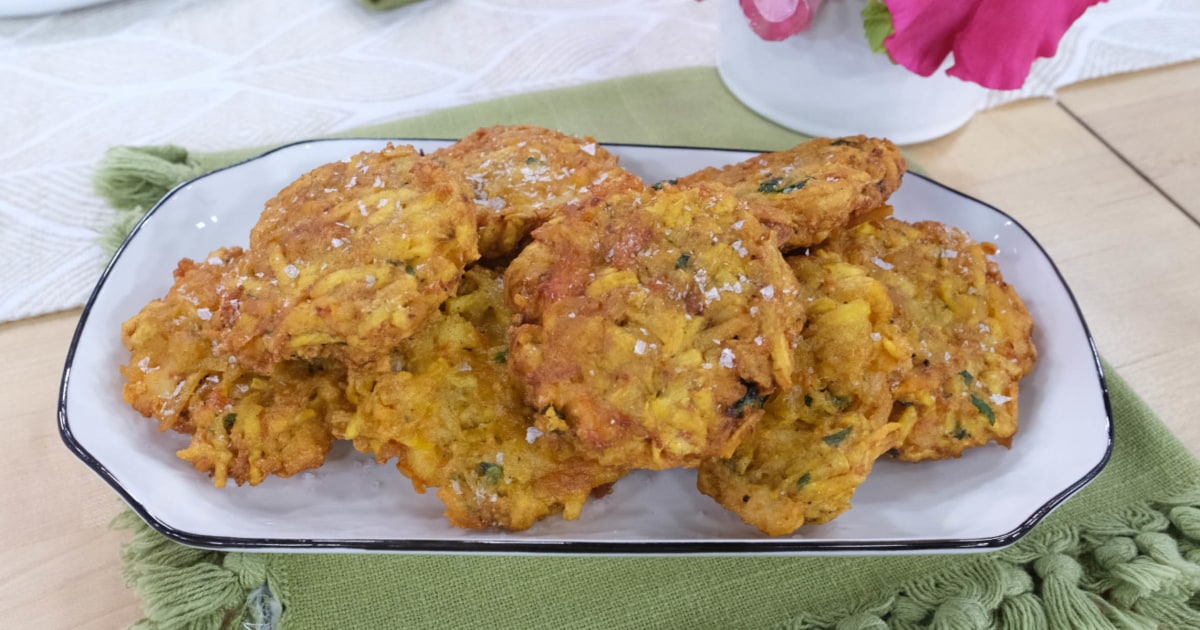 Arañitas de Camarones (Plantain Shrimp Fritters)