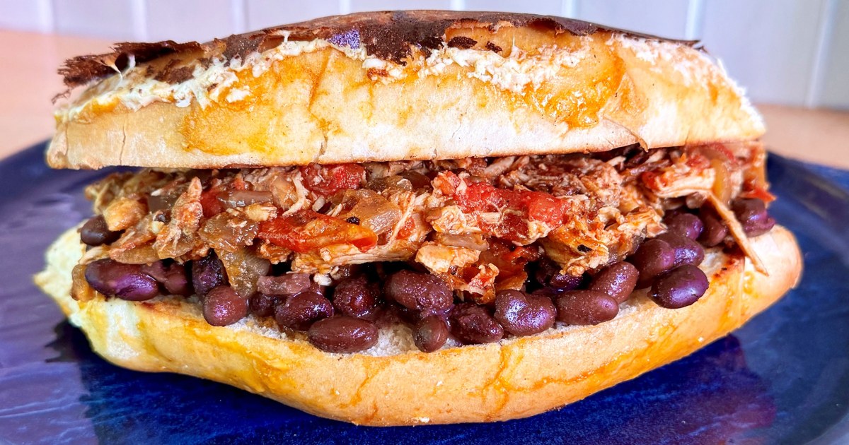 Chicken Tinga Torta