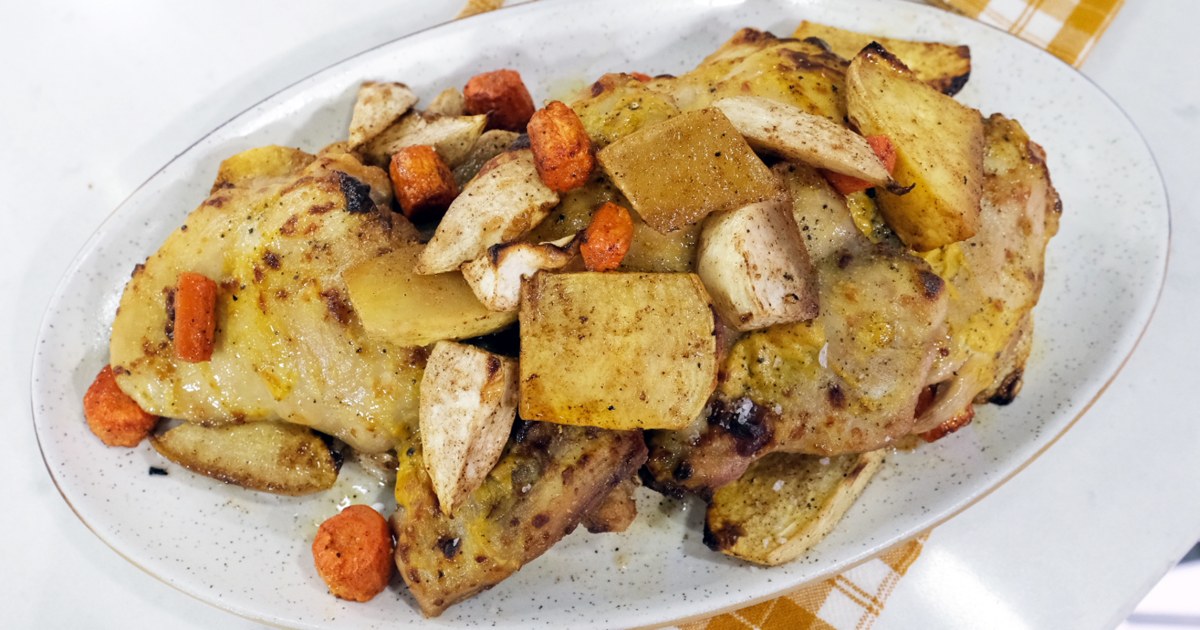 Sheet-Pan Chicken and Vegetables