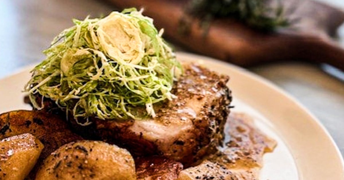 Herbed Pork and Apples Recipe