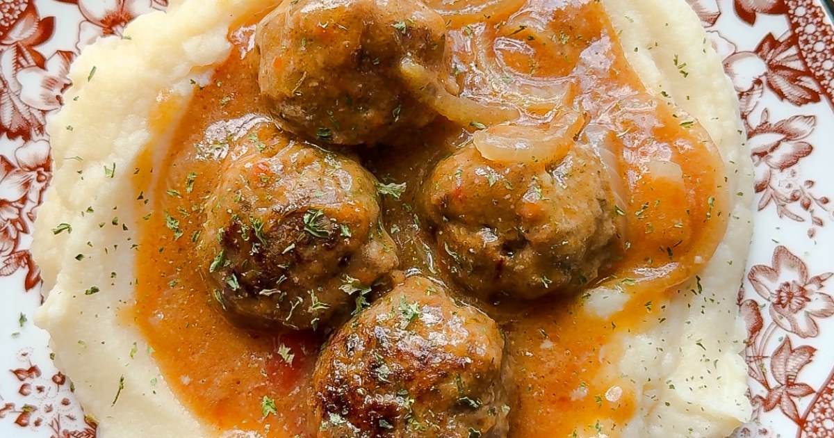Salisbury Steak Meatballs