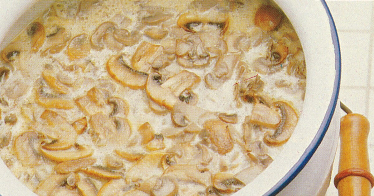 Martha Stewart's French Mushroom Soup