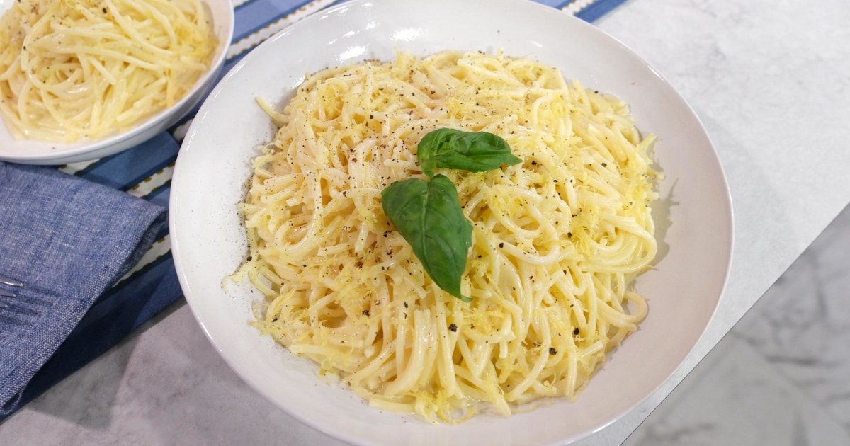 Lemon Spaghetti Recipe