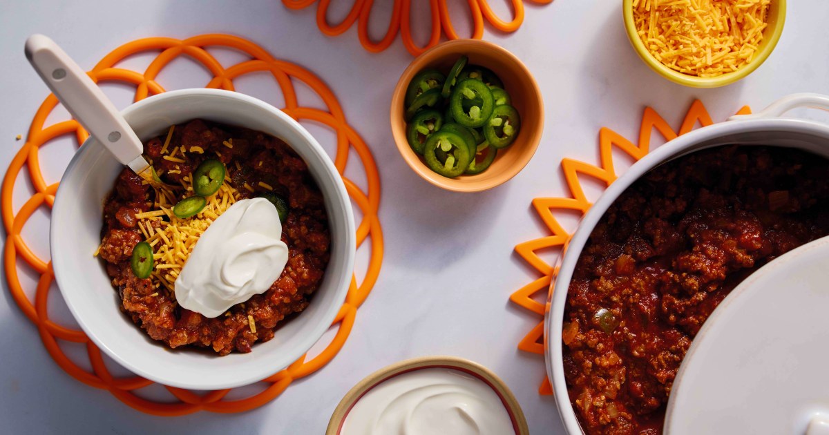 Craig Melvin's Supercharged Chili Recipe