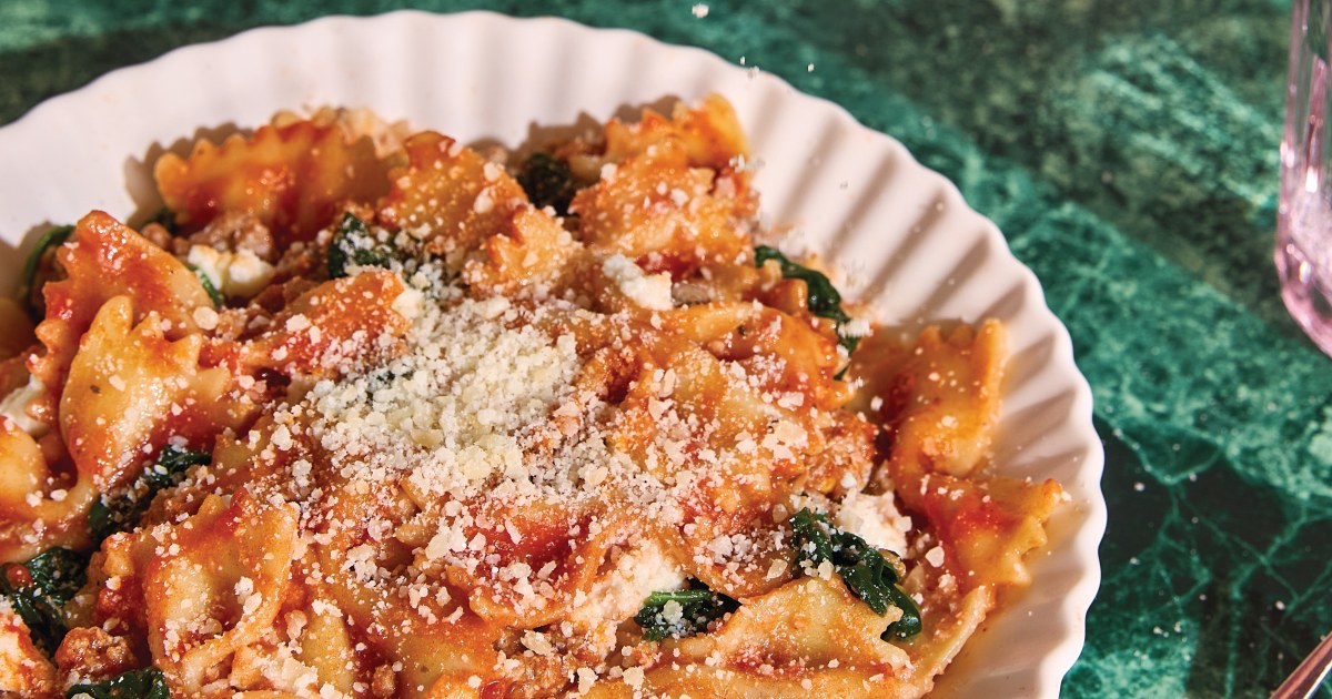 Deconstructed Turkey Lasagna Skillet