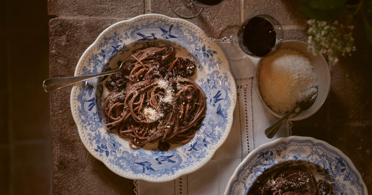 Drunken Spaghetti (Red Wine Pasta) Recipe