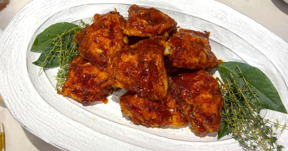 BBQ Baked Chicken Thighs