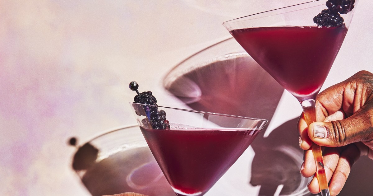 Blackberry Martini